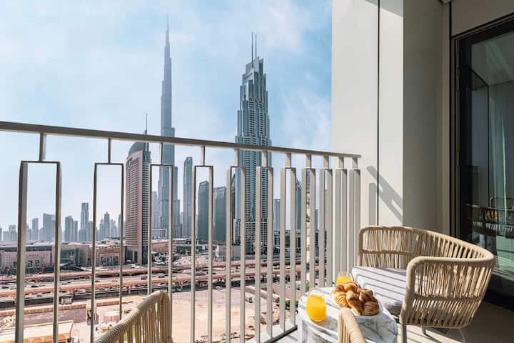 Burj Khalifa View | Infinity Pool | Dubai Mall 5mn - Dubai