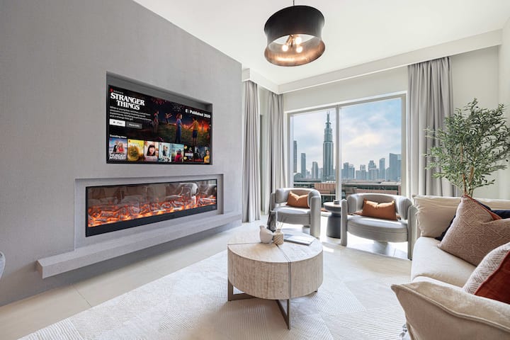 Iconic Burj Khalifa View | 5 Mn Walk To Dubai Mall - Dubai