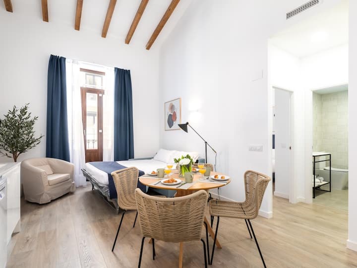 Apartment With 1 Bed Room With Twin - Valencia