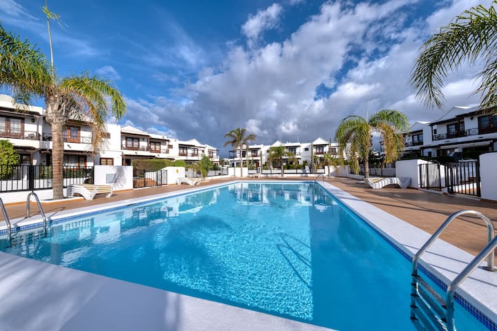 Casa Albi - Piscine Partagée - Playa Blanca