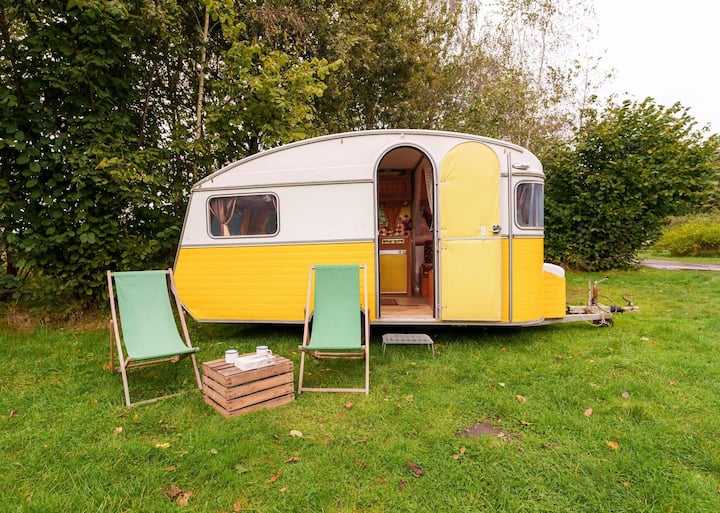 Retro Caravan (Sauna And Yoga Included) - Oosterhout