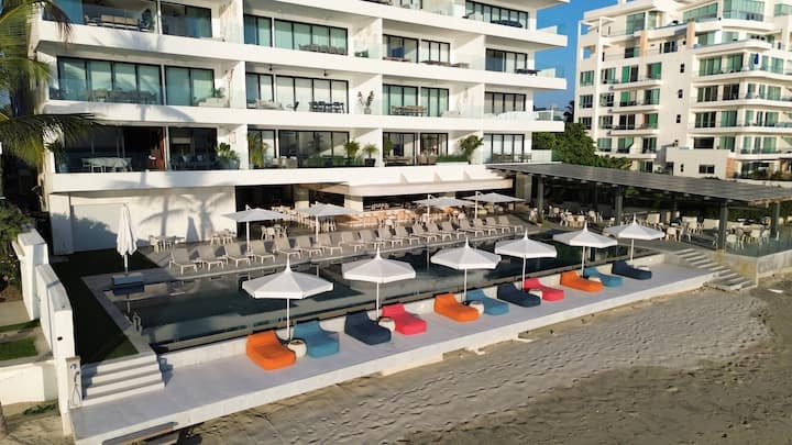 Elegant Coastal Living | Spa, Gym, Surf - Bucerías