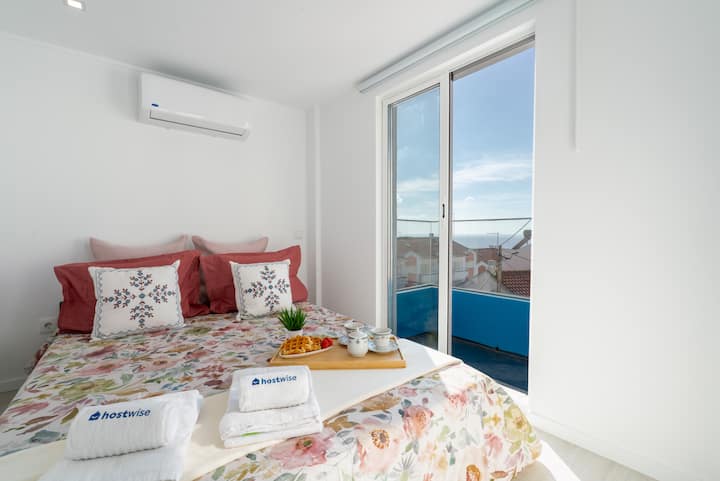 Hostwise - Charming House W/ Ocean View - Nazaré
