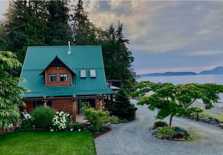 Beach Log Home Watercraft Incl Slp 14 - Hornby Island