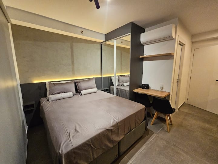 Studio Para 4 Pessoas No Brooklin. - Santo Amaro