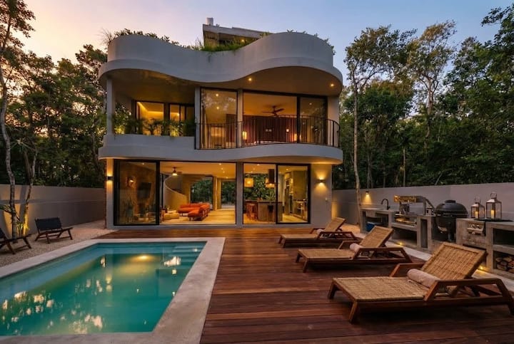 Luxury Eco-villa Tzabcan - Tulum