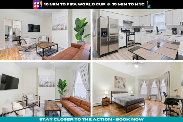 Spacious 2br, 15m To Nyc, Fifa, Mall, Free Parking - New York