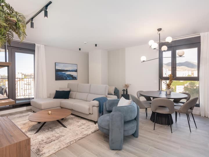 Piscine | Ciné | Terrasse | Vue | Coworking | Wifi - Malaga