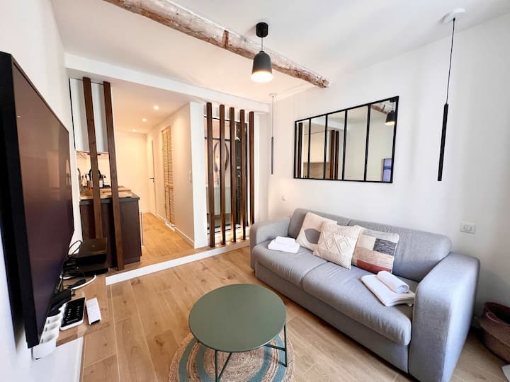 Studio: Confort Et ÉLégance Au Centre De Cannes - Cannes