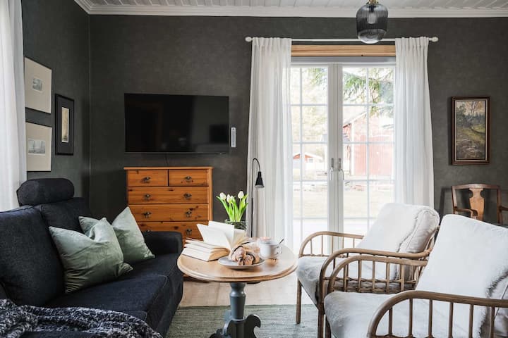 2br Nordic Cabin With Sauna - Piteå