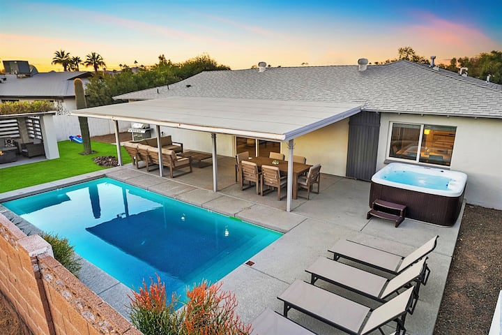 Old Town Pool & Spa Oasis• Fire Pit - Scottsdale, AZ