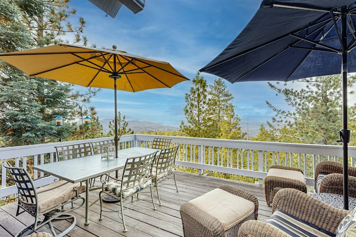 3br Home W/scenic Views, Pvt Grill - Hiking Trails - Running Springs