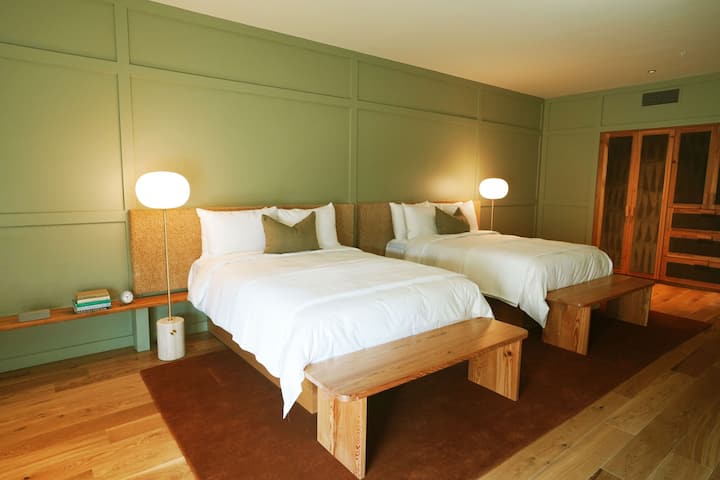 Double Queen, The Albert - Scenic Views, 2 Units - Fredericksburg, TX