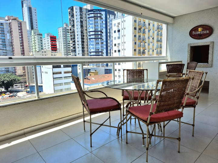 Curta!|131| 2 Suítes | Centro | Churrasqueira - Balneário Camboriú