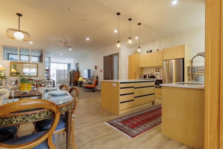 Inn Tutanekai | Central City 3bed 2bath Apartment -