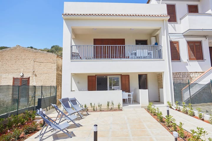 Residenza Zio Toto'- Ground Floor Apartment - Scopello, TP