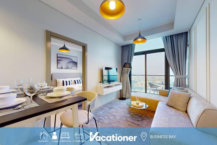 Aykon City - Sophisticated Two Bed In Business Bay - Dubai
