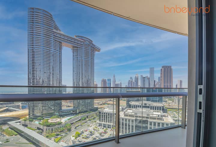 Bnbeyond | Fantastic View Of Address Sky Views - Dubai