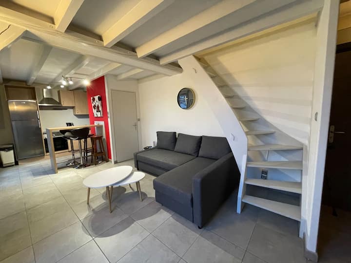 Fathala, Appartement Lumineux, Face à La Gare - Langatte