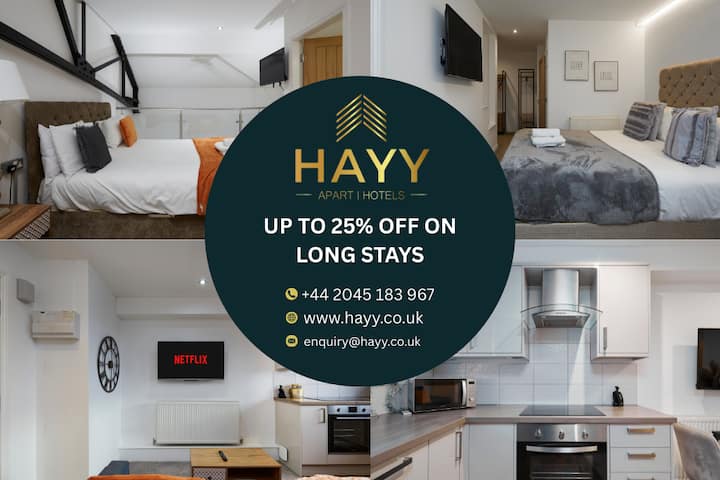 Moderne-appartement-salle De Bain Privée-vue Sur L - Huddersfield