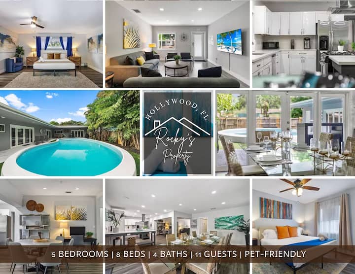 Elegant Hollywood Escape: Your Perfect Retreat! - Hollywood, FL