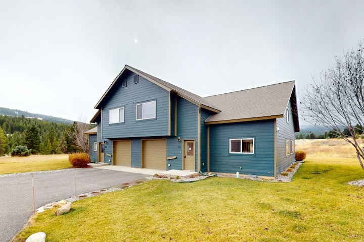 3br Townhome Near Skiing With Fireplace, Wifi, W/d - Big Sky, MT