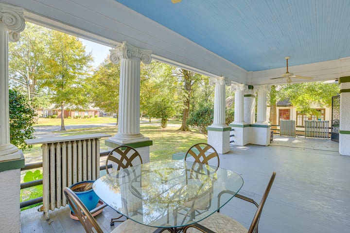 1 Mi To Dtwn Meridian: Historic Home W/ Porch! - Meridian, MS
