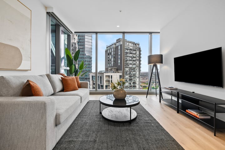 Sleek Stylish Cbd, Heated Pool, Gym, Sauna, Steam - Melbourne