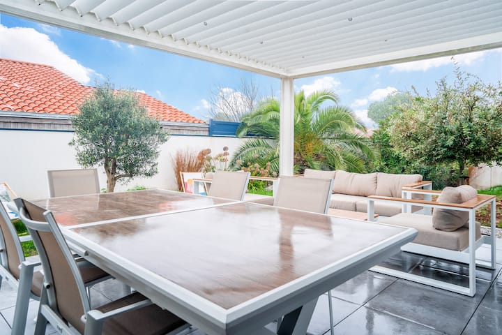 Grande Maison Moderne Pour 6 - Jardin - Saint-Vincent-sur-Jard