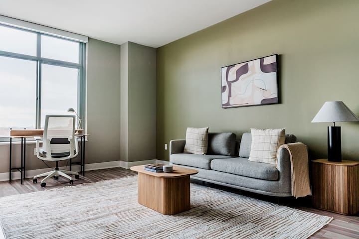 Blueground | Bethesda 1bd Apartment - 貝塞斯達