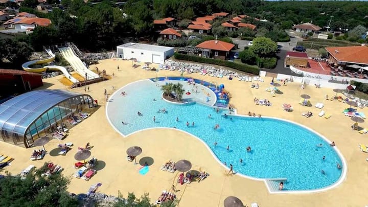 Camping 4 éToiles - Parc Aquatique - Ccaehbf - Mimizan Plage