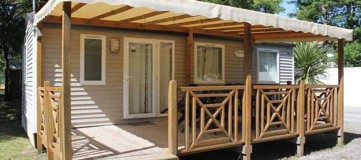 Zecamping 4* Mobil Home 28m² Piscine - Labenne