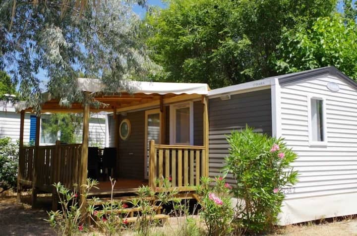 Zecamping 4* Mobil Home 28m² 500m Plage - Torreilles