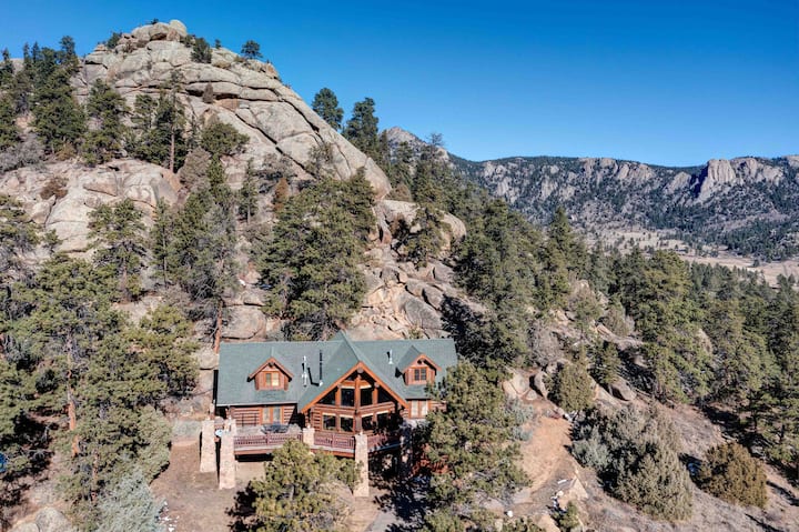 Big Boulder Mountain Retreat - Amazing Views! - Estes Park, CO