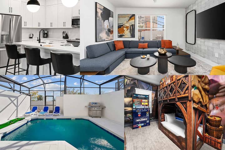 Hayden's Hall | Grand L/dr, Pool, Min To Top Parks - Orlando, FL