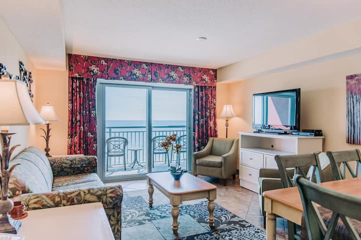 2 Br/2ba Oceanfront,central,many Amenities,wifi - Myrtle Beach