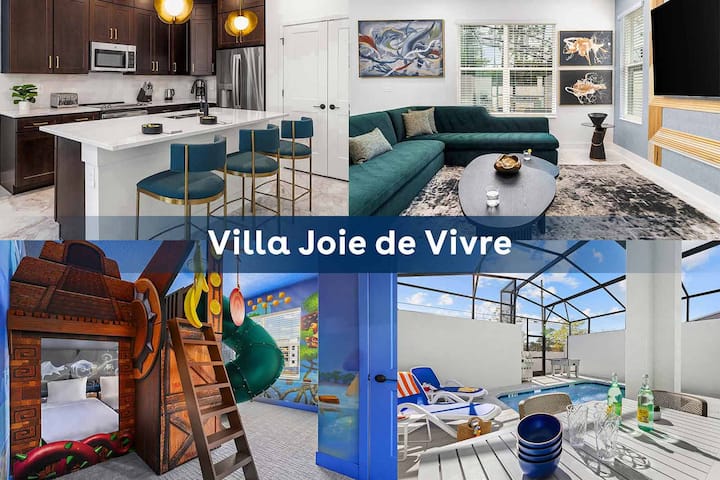 Villa Joie De Vivre | Luxe Brs & Pool - Near Parks - オーランド