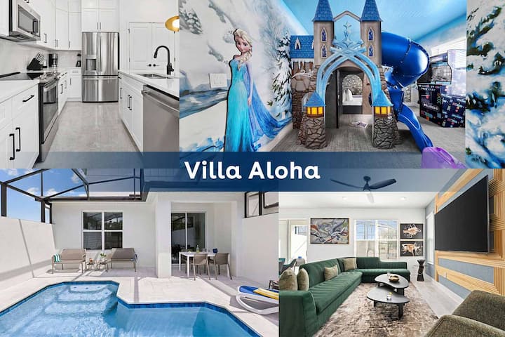 Villa Aloha | Cozy Villa Near Parks W/ Luxe Lr/dr - Camping World Stadium - Orlando