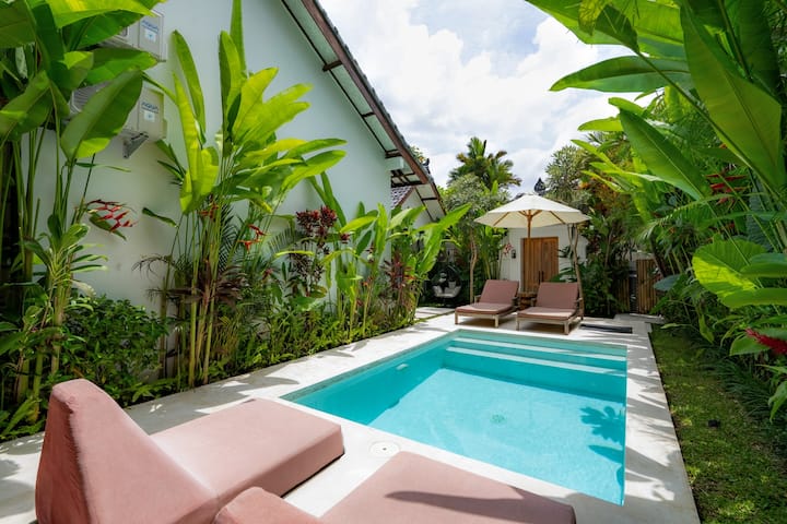 Milla Villa 2 Chambres à Ubud, Piscine & Baignoire - Ubud