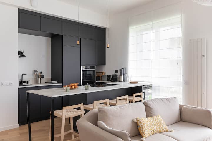 Le Bacchus - Charmant Appt Avec Vue Sur La Vilaine - レンヌ