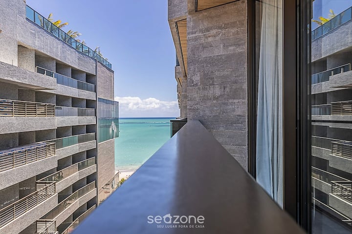 Studio W/ Sea View On The Shore In Maceió Nwt1302 - Alagoas
