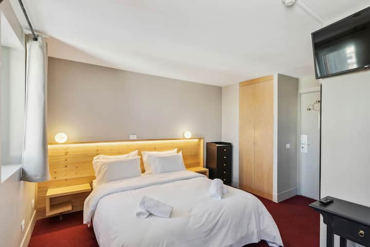 Chambre Pmr 4 Pers. - Petit Déj Inclus Vue Glacier - Les Deux Alpes, France