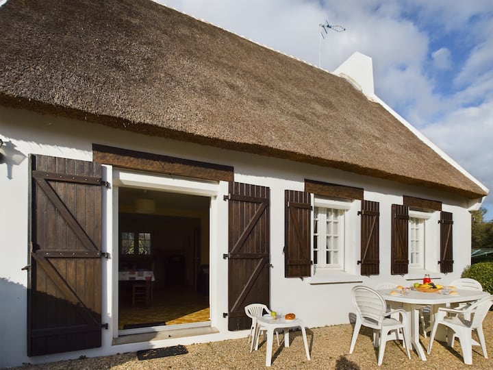 -Hansel- Belle Chaumière à Kerascöet - Pont-Aven