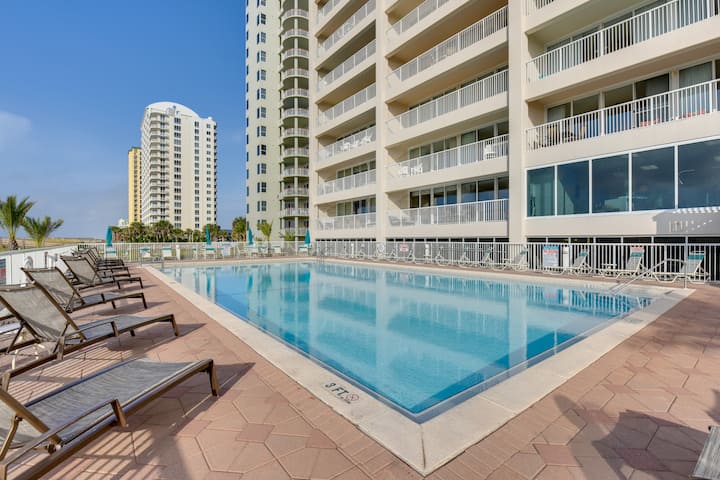 Ocean-view Balcony, Steps To Sand: Navarre Escape! - Navarre Beach, FL