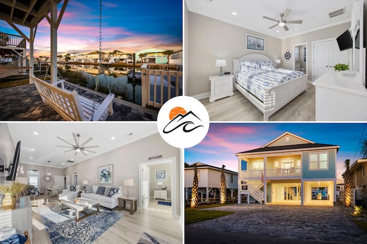 Channel Catch | Lux 4br Beach House W/ Hot Tub - North Myrtle Beach, SC