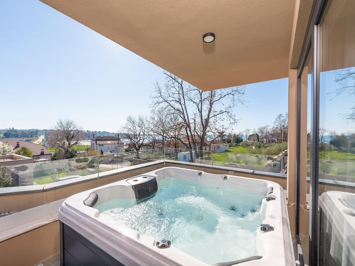 Maison De Luxe Avec Bain àBulles Et Vue Sur La Mer - Umag
