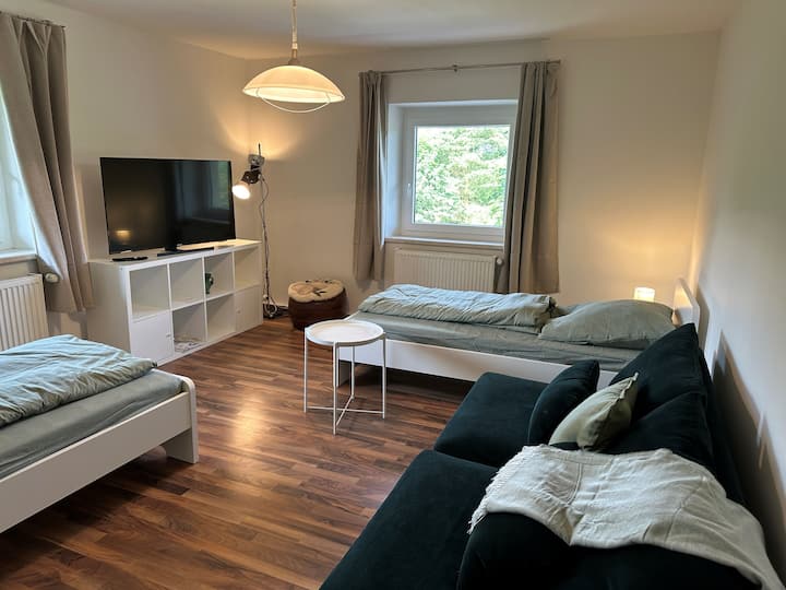 Große Ferienwohnung (Bahnhof Marxgrün, Naila-mxg.) - Bad Steben