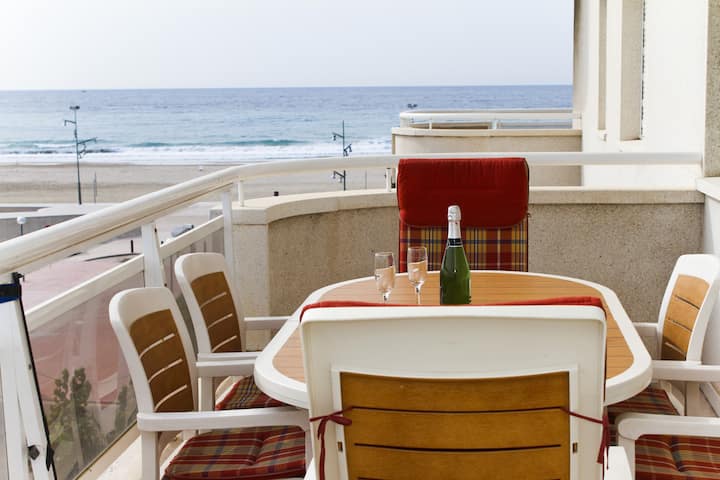 Mar Pineda Avec Vue Sur La Mer, Plage A 100m - Tarragona