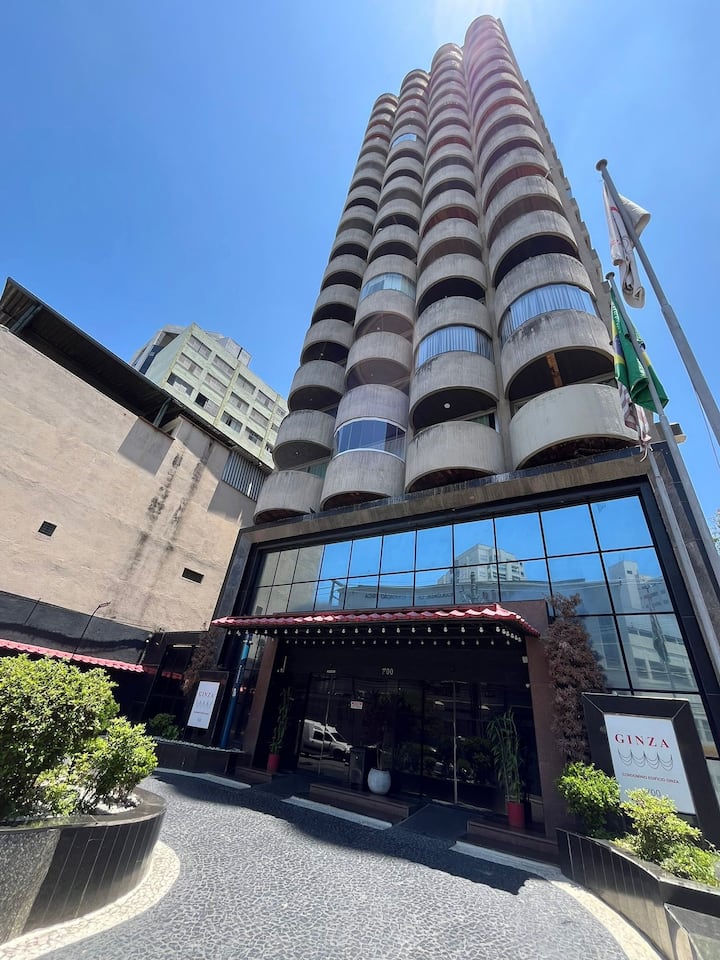 Flat Na Liberdade C/ac | Próx.faculdades&hospitais - Liberdade