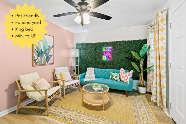 Stylish Pet Friendly Retreat Near Uf & Stadium - Gainesville, FL